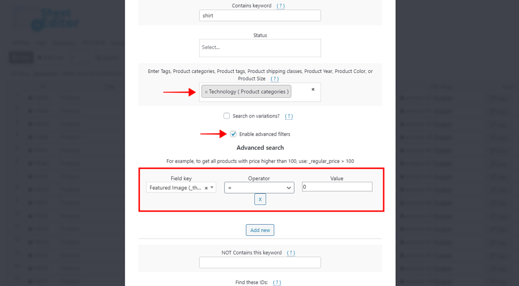 WooCommerce - How to Find and Bulk Edit Products Without Images