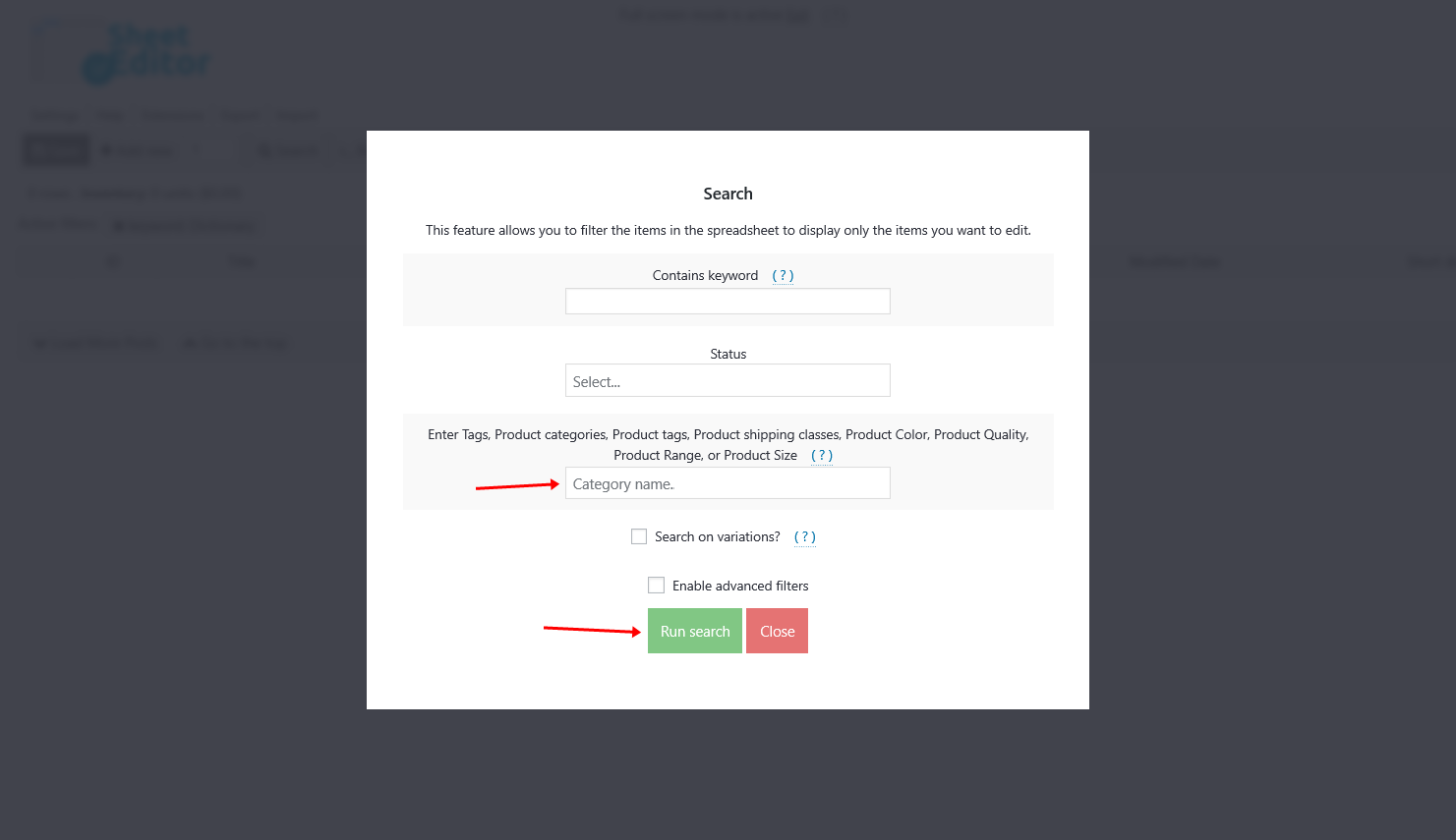 WooCommerce - Bulk Edit Short Descriptions Quickly