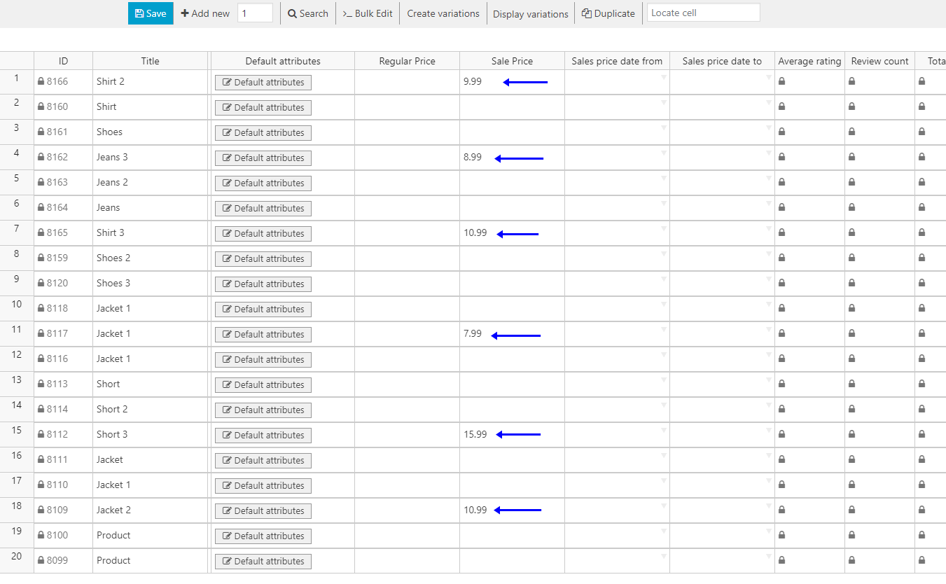 WooCommerce - How to Bulk Edit Sale Prices and Dates