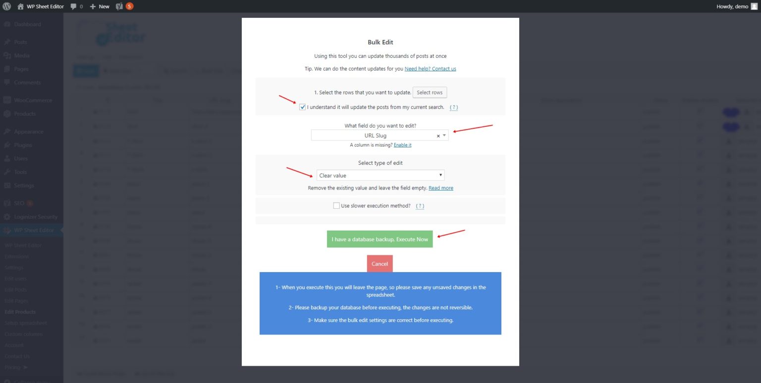 FAQ - WP Sheet Editor