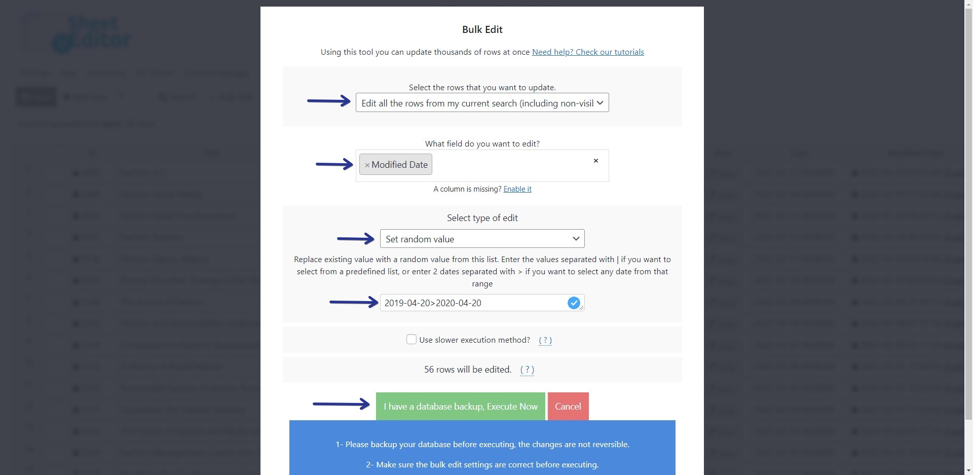 WordPress Posts How To Bulk Edit The Last Modified Date
