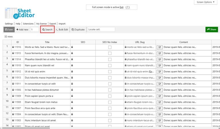 WordPress - Find All Images with Empty Captions - Media Library
