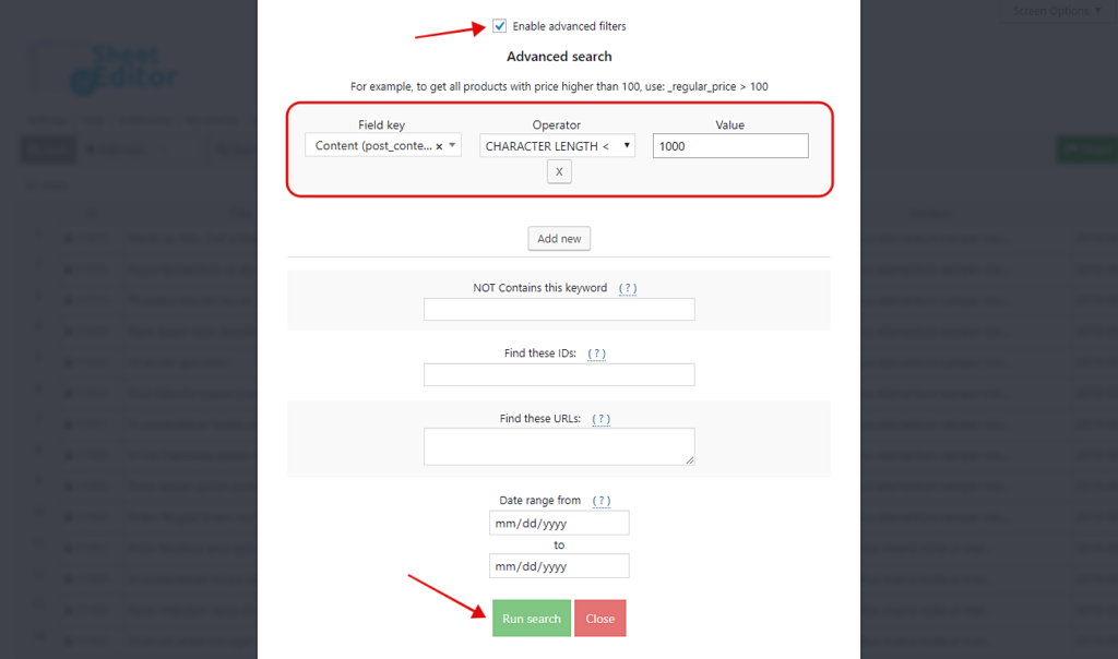 WordPress - How to Find Posts with Short Content