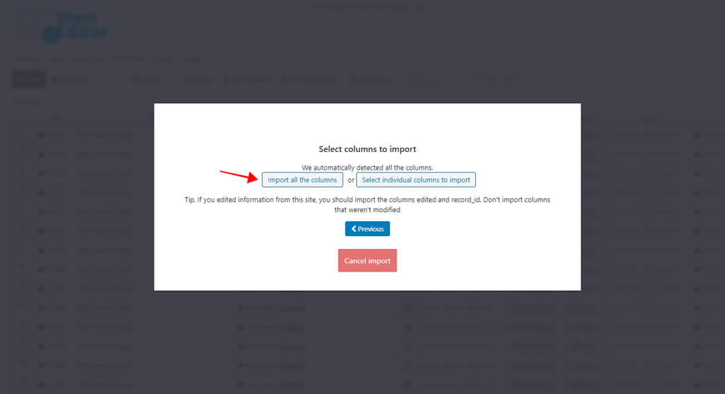 The Events Calendar - How to Export, Import and Bulk Edit