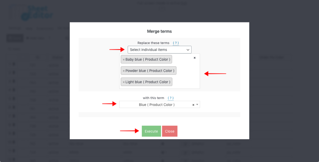 Woocommerce How To Merge Product Attributes