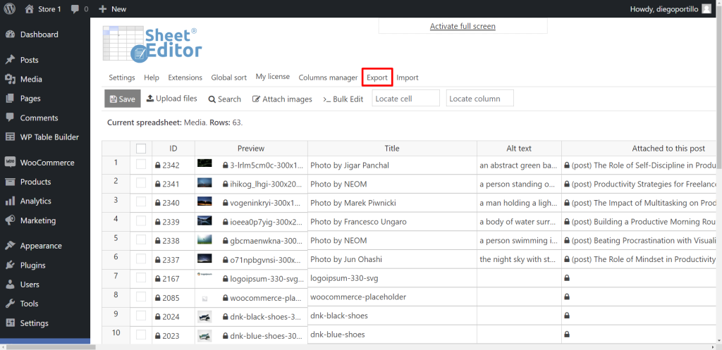 WordPress - How to Import Image Captions from a CSV File