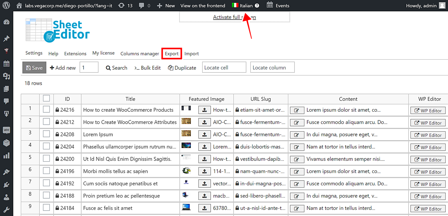 wpml-how-to-export-posts-translations-in-specific-language