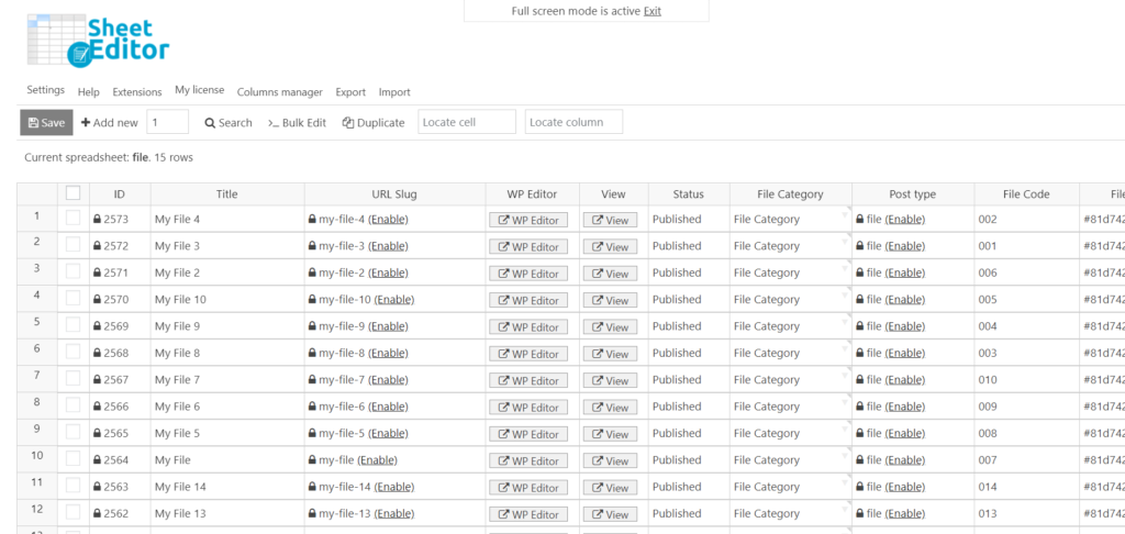 JetEngine - How to Import Custom Post Types - WP Sheet Editor
