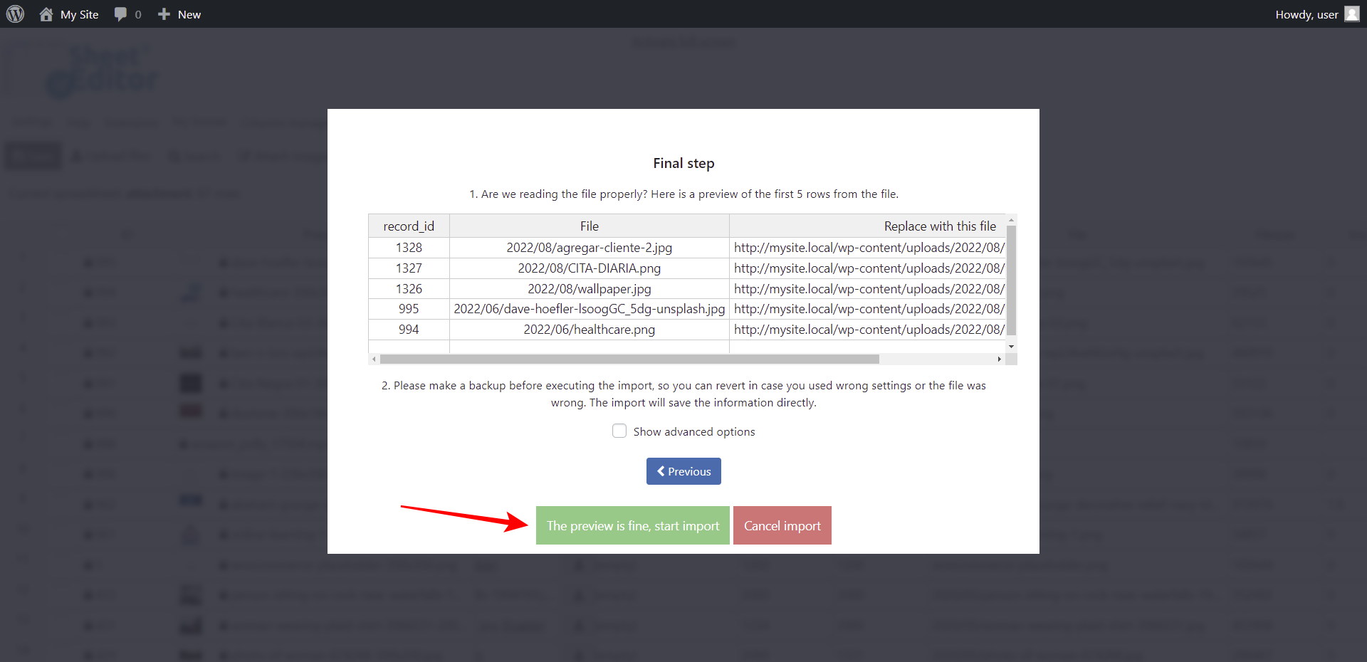 WordPress - Bulk Replace Media Library Files and Keep URLs