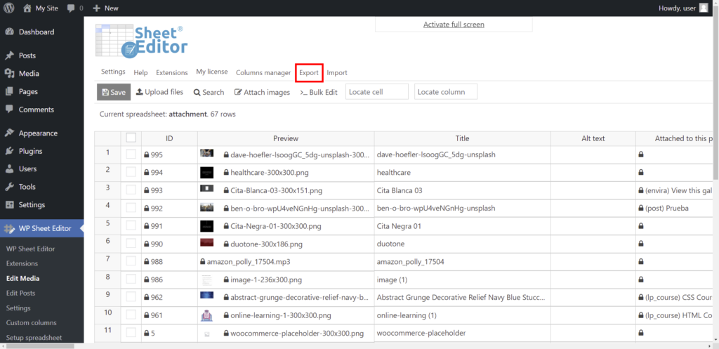 WordPress - How to Export and Import Media Library Categories