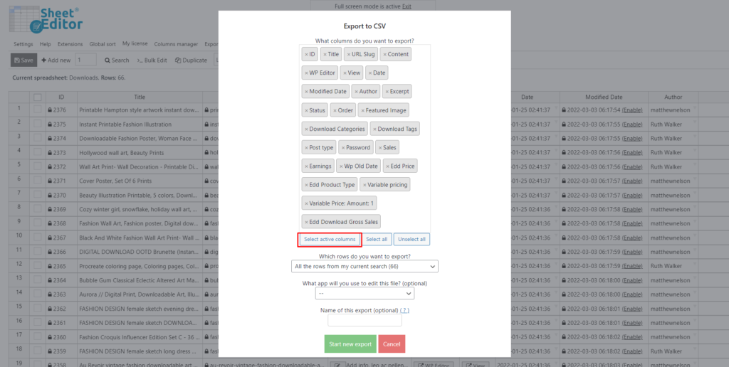Easy Digital Downloads – How to Export, Import EDD Products
