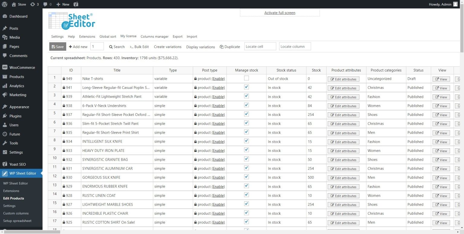 How To Bulk Rename Woocommerce Products