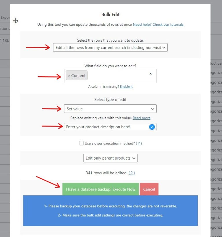WooCommerce - How to Bulk Edit Product Descriptions (Content)