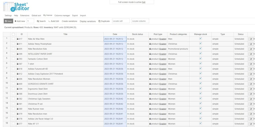 How to Bulk Edit the Published Date for WooCommerce Products