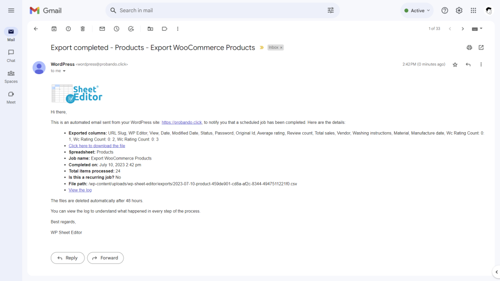 WordPress - How to Schedule Automatic Exports and Imports