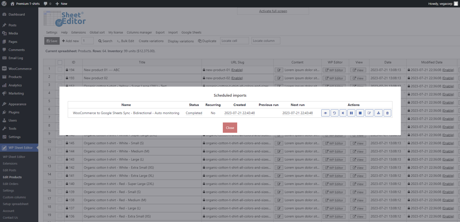 Export WooCommerce Products to Google Sheets in Real Time