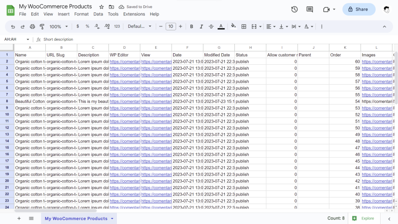 WooCommerce - How to Import Products from Google Sheets Directly - WP Sheet Editor