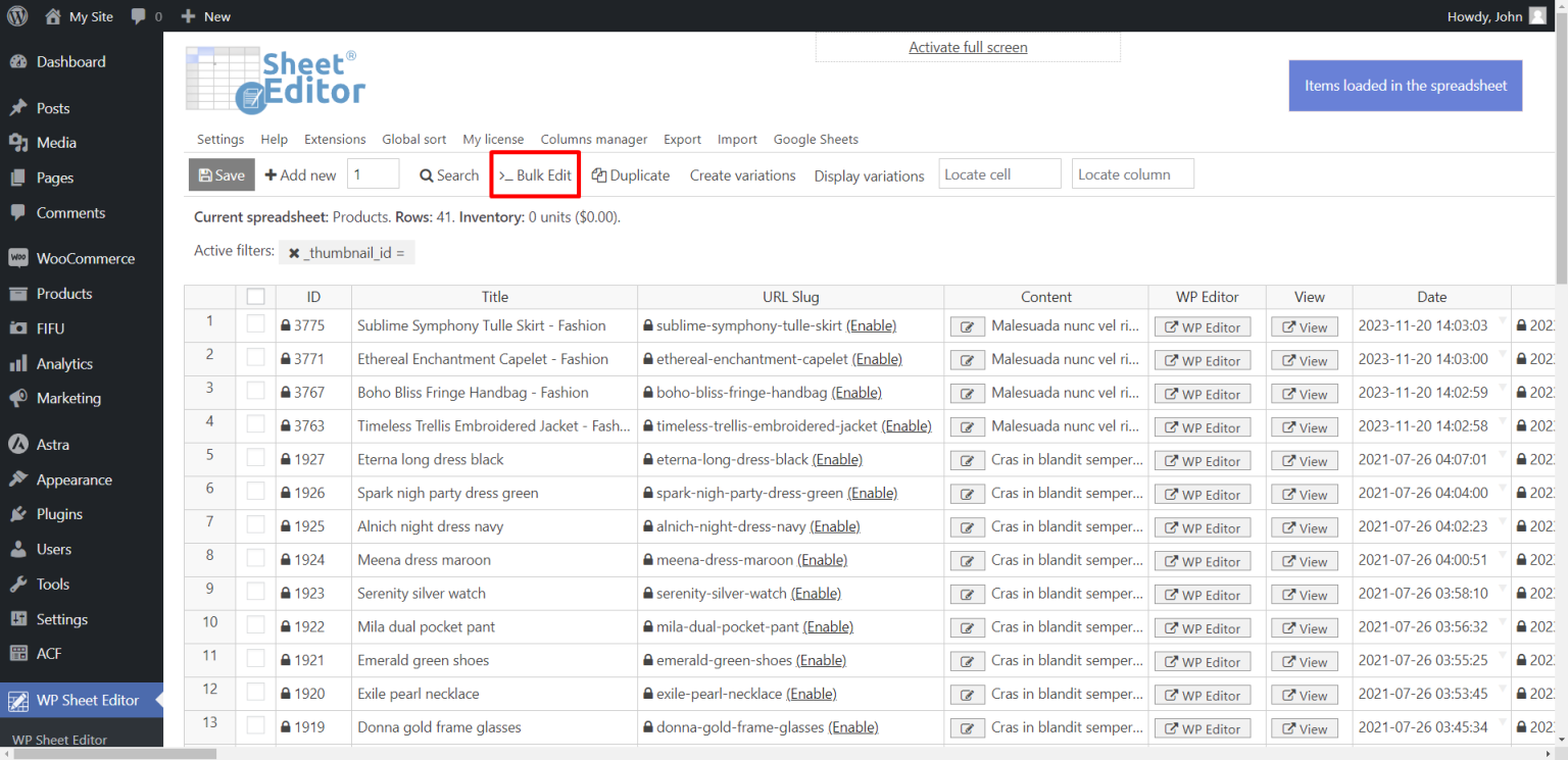 How to Bulk Upload Images to WooCommerce Products