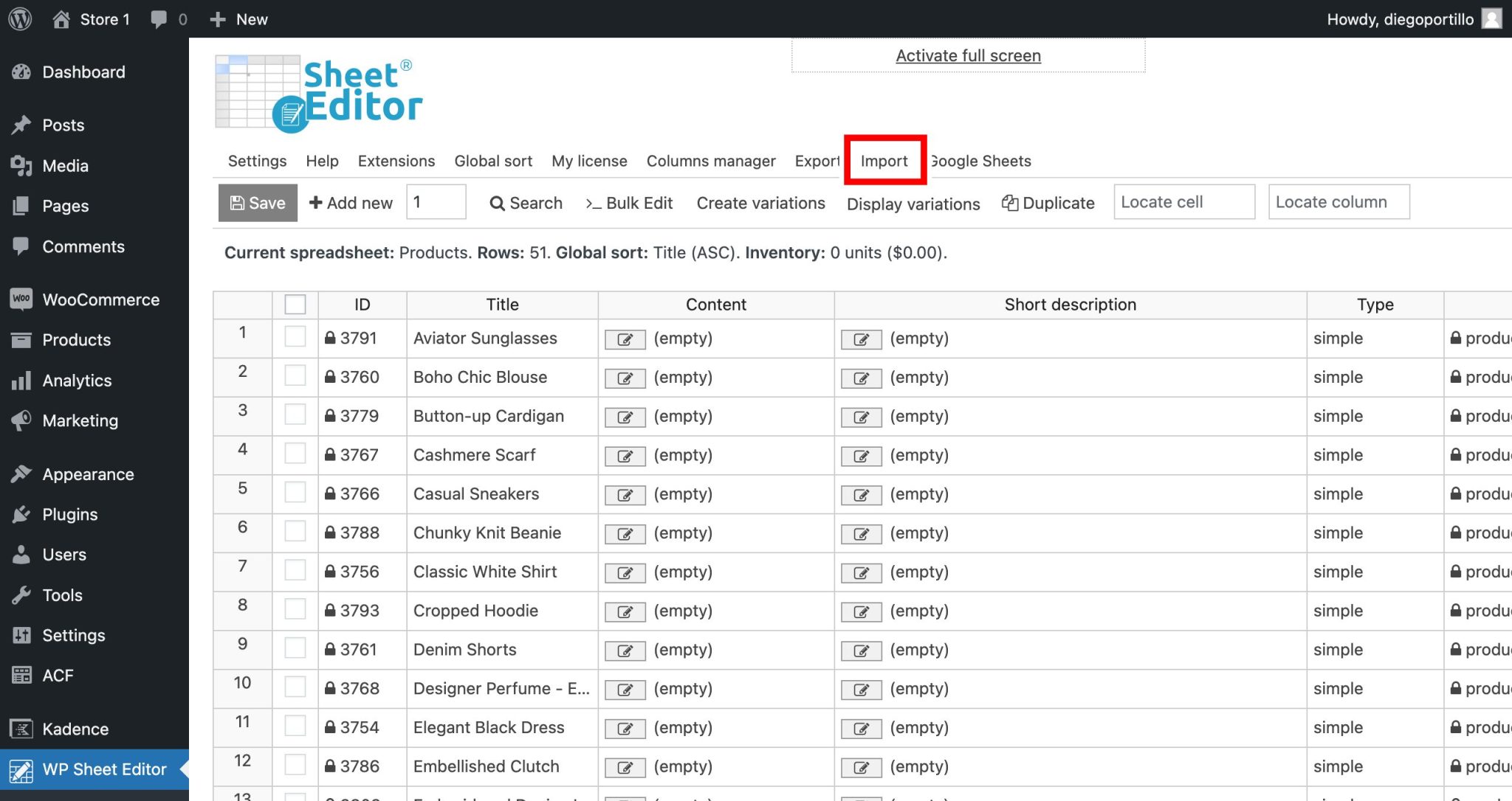 WooCommerce: Autogenerate Descriptions with AI in Google Sheets