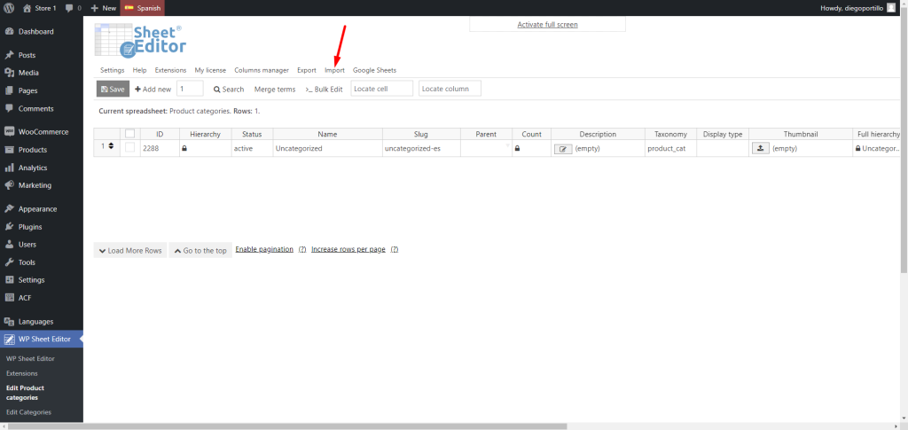 Polylang: Bulk Translate WooCommerce Taxonomies in Google Sheets - WP Sheet Editor