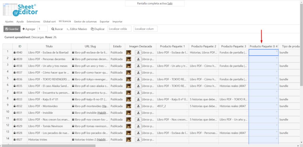Edita Cientos de Paquetes o Bundles de Easy Digital Downloads